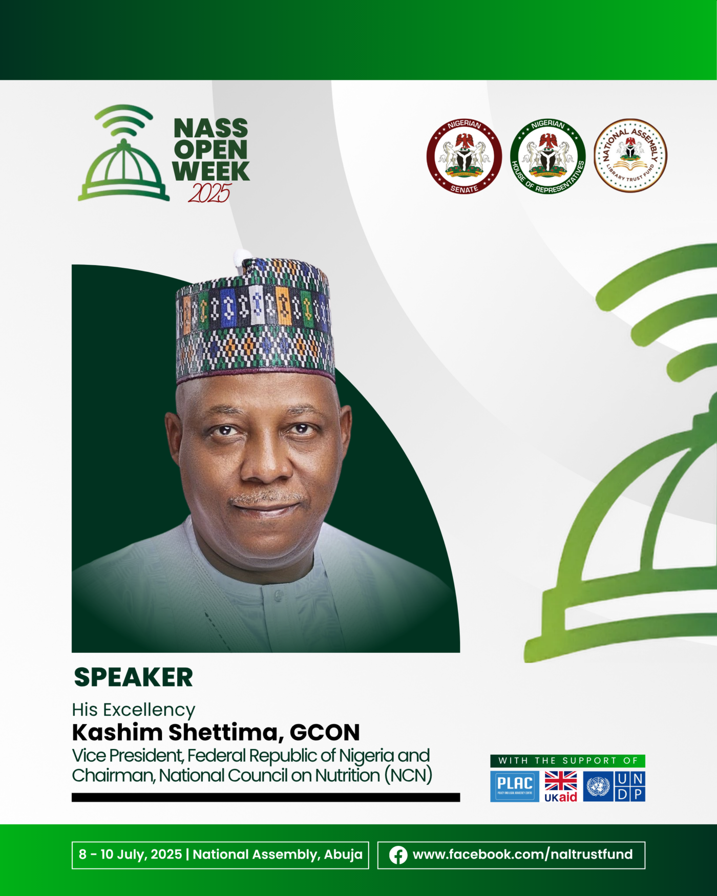10th Assembly Announces NASS Open Week 2025 - NALTF